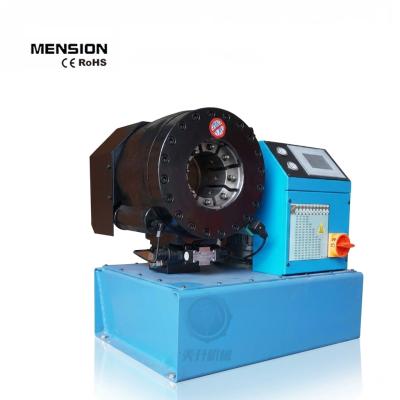 China NC130 Brake Hose Crimping Machine with 650T Crimping Force, 14-87mm Range & PLC Control System for sale