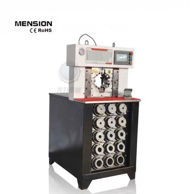 China Hydraulic Hose Press Machine with 980T Crimping Force 14-127mm Crimping Range and 27 Die Sets for sale