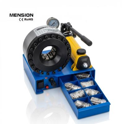 China P16HP 150T Pro-Series Portable Manual Hydraulic Hose Crimper (with 7 Precision Die Sets) for sale