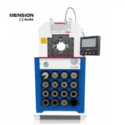 China P120 Industrial 2 Inch Hydraulic Hose Crimping Machine with 1000KN Force and Smart HMI Touch Screen for sale