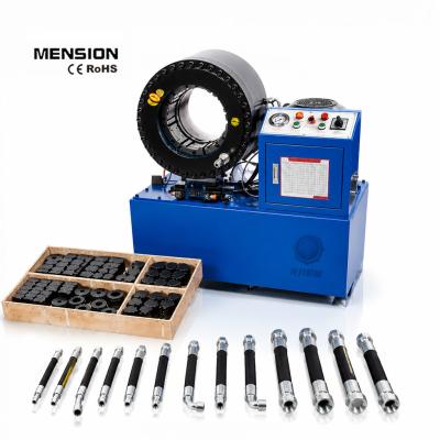 China S102 Heavy-Duty 4 Inch Hydraulic Hose Crimping Machine with 950 Tons Crimping Force and 15+1 Die Sets for sale