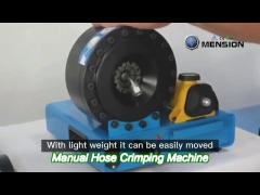enerpac 1 inch manual hose crimper finn power p16hp manual hose crimping machine