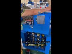 finn power swage high pressure hydraulic hose crimping machine 2 inch hose press