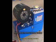 2 inch hose crimping machine dx68 hydraulic pipe repairing machine hose crimper
