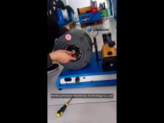 used manual 2 inch hose crimping machine hand held hydraulic hose crimper