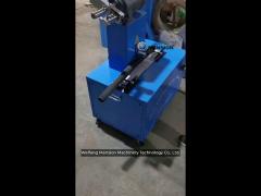 movable wheel hose cutting machine hydraulic hose making machine