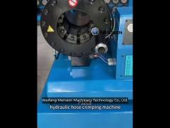 electric p32cs hydraulic hose crimping machine 24v hydraulic hose fitting crimping tool