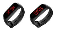 China Charge Battery Bluetooth ECG Temperature Measuring Bracelet for sale