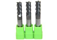 China High Precision Square End Mill / CNC Milling Bits 0.2 μM Grain Size Custom for sale