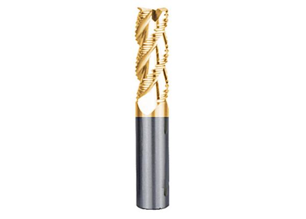 HRC55° Ripple Solid Carbide Roughing Tungsten Carbide Material Cnc Roughing End Mill Corrugated Milling Cutter
