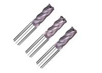 China 4 Flutes Tungsten Carbide End Mill Cutter General Processing High Precision for sale