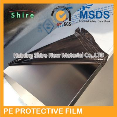 China 1250mm Width Black&white Protective Film For Stainless Steel Sheet for sale