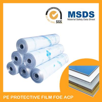 China Durable 50 MIC Color Steel Plate Adhesive Protective Film For Car Bumpers for sale