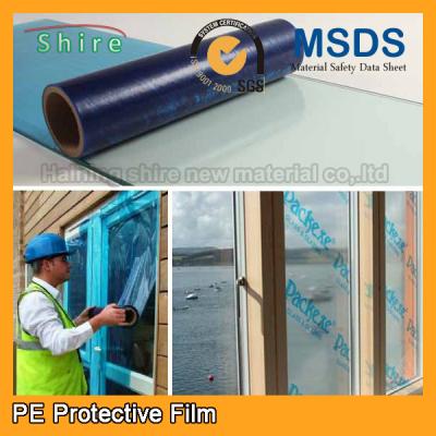 China Uv Blocking Window Glass Covering Film , Scratch Resistant Film For Glass Anti - Aging for sale
