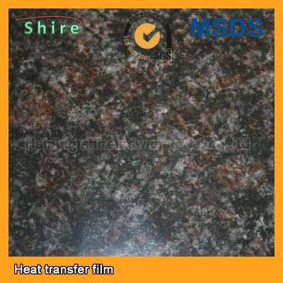 China Thermal Transfer Marble Effect Film Film , NON Toxic Decorative Wall Film for sale
