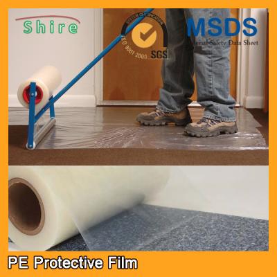 China Heavy Duty Car Carpet Protector Film , Sticky Back Plastic Carpet Protector Film for sale