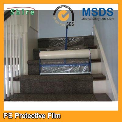 China Temporary Self Adhesive Carpet Protection Film Carpet Shield Damp Proof for sale