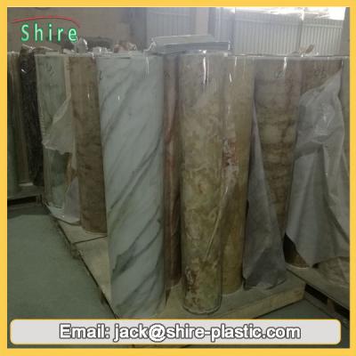 China Home Wall Decoration Heat Transfer Film Mylar Film Roll For PVC Furniture for sale