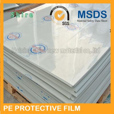 China Plastic Panel Hard Surface Protection Film Polyethylene Protective Tape No Bubble for sale