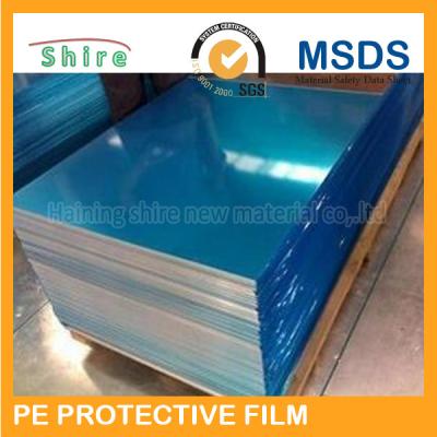 China Anti - Aging Mirror Stainless Steel Protective Film Low Tack Protection Tape for sale