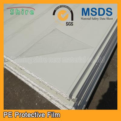 China Sandwich Roof Panel Surface Protection Film Curved Sandwich Panel Surface Protection Film for sale