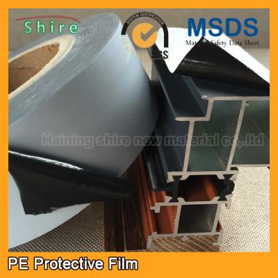 China Temporary Aluminum Window Profile Protection Tapes PE Protective Film for sale