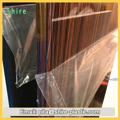 China Plasticover Floor Protection Film Cardboard Floor Covering 20MIC - 150MIC Thickness for sale