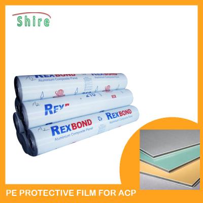China Environmental PE Protective Film Protection Tape For Aluminium Panel Surface for sale
