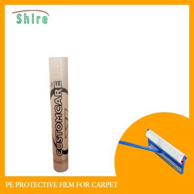 China Reverse Wind Temporary Carpet Protection Film For Indoor House Decoration for sale