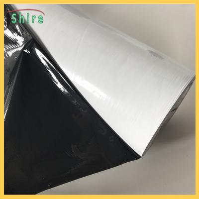 China Black / White Stainless Steel Self Adhesive Film Surface Protection Film for sale