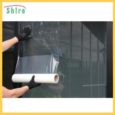 China Glass Protecton Film Clear Glass Temporary Protection Film Blue Glass Temporary Protection Film for sale