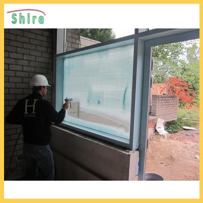 China Adhesive Backing Glass Safety Film , Glass Uv Protection Film Construction Use for sale