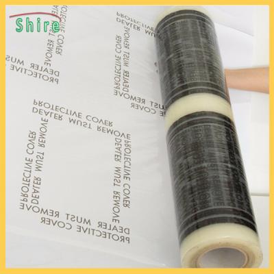 China Disposable Carpet Protection Film / Car Mat Protection Film Transparent Color for sale