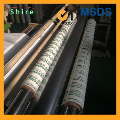China Temporary 50 Mic * 1250mm * 500m Aluminum Composite Panel Protective Film Rolls In Transit for sale