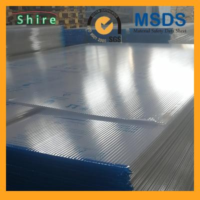 China Durable Recycable PE / PP Hollow Plastic Sheet Protective Film 2100mm Milky White for sale