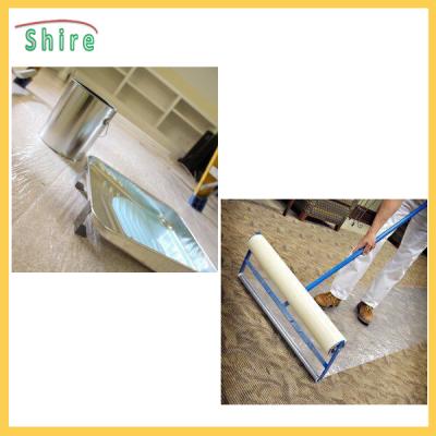 China Perforated Carpet Surface Protection Film Roll 20MIC - 150MIC Thickness for sale