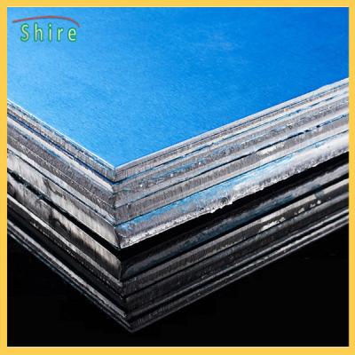 China Dark Blue Stainless Steel Protective Film Sheet , 50MM - 2100MM Width for sale