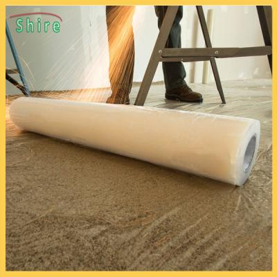 China House Decoration Temporary Carpet Protection Film Avoid Dust Humidity Oil Paint for sale