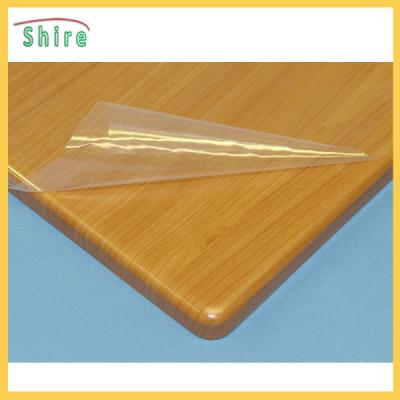 China Temporary Paint Protection Film Transparent Self - Adhesive Clear Plastic Film For Kitchen Cabinet for sale
