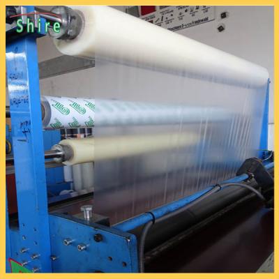 China Transparent PE Adhesive Protective Film Clear PE Adhesive Protection Film for sale