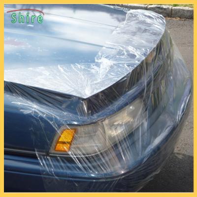 China Customized Crash Wrap Film For USA Market LOGO Customized Self Adhering Collision Wrap Film for sale