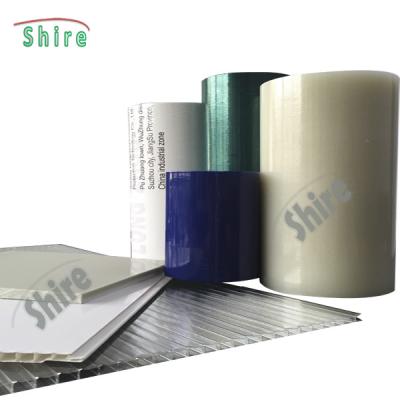 China Extrusion Polycarbonate Hollow Sheet Protection Films Cell Cast Acrylic Sheet Protection Films for sale