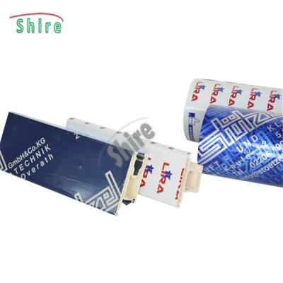 China Milky White UPVC Window Profile Protection Films Dark Blue Window Frame Protection Films for sale