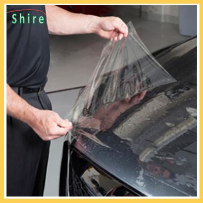 China Self Adhesive PE Temporary Protective Film Car Paint Surface Protective Film for sale