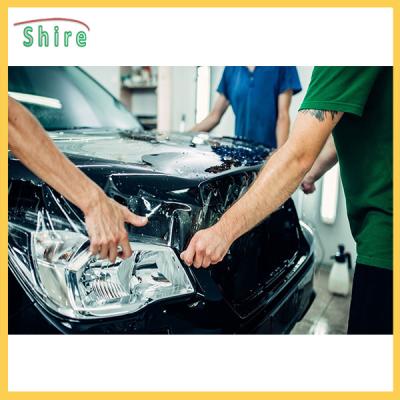 China Customized Thickness Temporary PE Protective Film Car Surface Protective Film for sale
