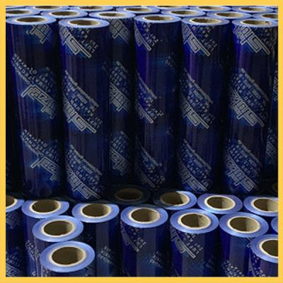 China blue color Printable Duct Protective Film PE Self Adhesive Duct Protective Film for sale