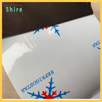 China Easy Peel Stainless Steel Self Adhesive Protective Film With Printing for sale