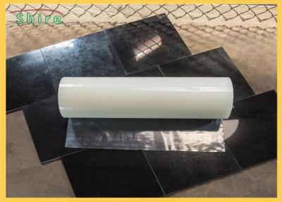 China Custom Viscosity PE Furniture Protective Film , Marble Protection PE Film Roll for sale
