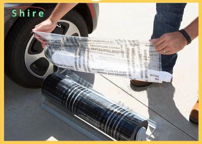 China Break Point Adhesive PE Protection Film For Auto Carpet Easy Peel Off for sale