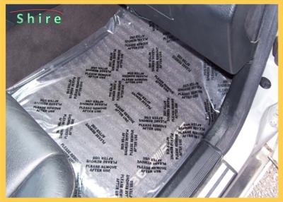 China PE Protective Film For Car Carpet 3Mil / 4Mil Auto Car Carpet Plastic Cover Temporary for sale